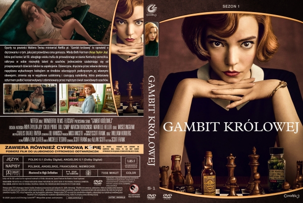 "Gambit Królowej" / "The Queen's Gambit" - Podgląd okładki filmu ...